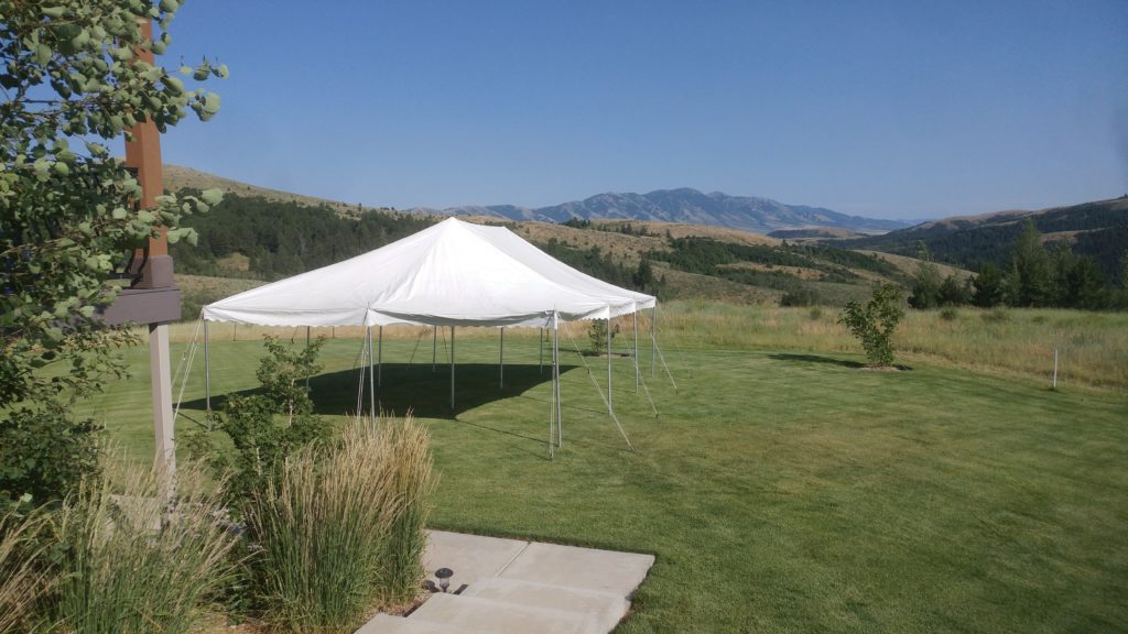 20'x30' Pole Tent - Sky High Event Rentals