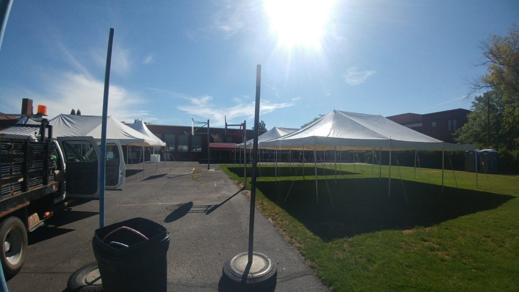 20'x30' Pole Tent - Sky High Event Rentals