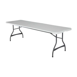 8' Rectangular Banquet Tables - Sky High Event Rentals